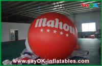 China Custom 6m Inflatable Advertising Balloons with 0.18mm PVC Material - OEM Logo Printing Available for sale