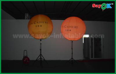 China 1.5m Led Stand Balloon Inflatable Lighting Decoration For Advertising for sale