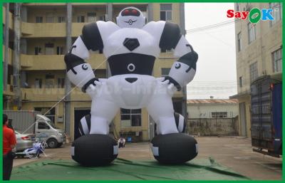 China Custom Inflatable Robot for Outdoor Advertising 2m Height Oxford Cloth for sale