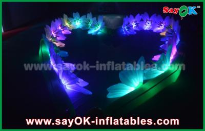 China Light Up Multi Color Custom Advertising Inflatables For Stage for sale