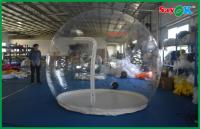 China Clear Inflatable Tent Transparent Camping Air Bubble Tent 1.5x2x2.5m with CE Blower for sale