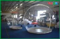 China Clear Inflatable Tent PVC Tarpaulin 4m x 4m Party Tent with Logo Printing Custom Size for sale