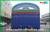 China Custom Inflatable Bouncer Castle with Water Slide for Kids PVC Tarpaulin Jumping Play Center for sale