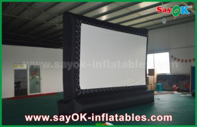 China Custom Inflatable Cinema Screen Outdoor 4m x 3m Movie Display for Advertising & Entertainment for sale