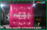 China Giant Pinky Inflatable Helium Cube Inflatable Balloon for Promoting for sale