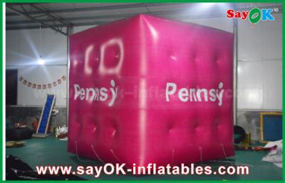 China Custom PVC Inflatable Helium Cube Balloon for Outdoor Advertising Events 3m for sale