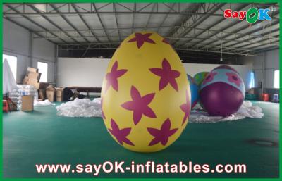China Custom Inflatable Easter Egg Decoration 1m-4m with CE Blower for Festival Events for sale