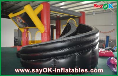 China Commercial Inflatable Water Slide Bouncer 4x6m Custom Size PVC Tarpaulin for Kids for sale