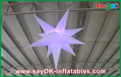 China Solar LED Inflatable Star 1-3m for Wedding Party Stage Decoration with CE Blower for sale