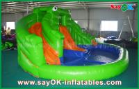 China Commercial Inflatable Bounce House with Slide 12x6.5x8m PVC Water Slide for Outdoor Rental for sale