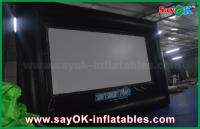 China Inflatable Projector Screen 6x3.5m PVC Oxford Cloth Portable Movie Screen for Rental Events for sale