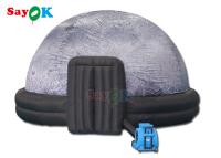 China Craft 5m Diameter Dome Inflatable Planetarium Tent Custom Logo Pattern for sale