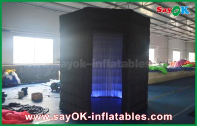 China Inflatable Octagon Photo Booth 2.4x2.4x2.5m 210D Oxford Cloth Portable for Wedding Event for sale
