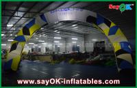 China Custom Inflatable Archway Oxford Cloth Finish Line Arch 3m with LED Light for Events for sale