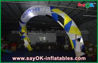 China Custom Inflatable Arch 6x3m Rainbow Entrance Arch for Events with Logo Printing for sale