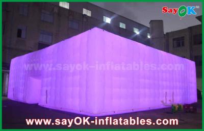 China Large Portable Inflatable Bar Tent LED Disco Nightclub 12-18KPA for Events for sale