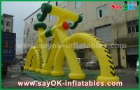 China Customized Shape Giant Promotional Inflatable Bicycle Model with CE Blower for sale