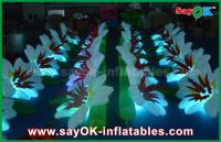 China Customized Nylon Cloth Inflatable Lighting Decoration Wedding Flower Chain for sale