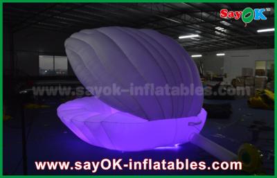 China Custom Nylon Inflatable LED Heart Decoration 3m for Party Stage Event Lighting for sale