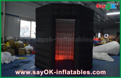 China Inflatable Photo Booth 2m Height with LED Lighting CE UL Certified Customizable for sale