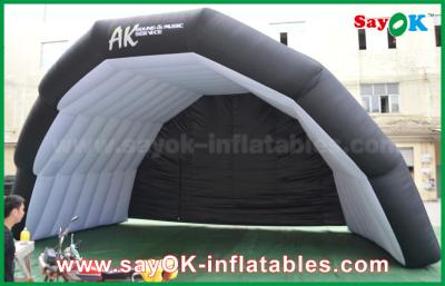 China Inflatable Tent Giant Oxford Cloth 8m x 6m x 5m for Music Stage Custom Printed for sale