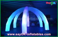 China Custom Inflatable Arch with LED Lighting for Wedding Decoration 6 Leg Nylon Cloth for sale