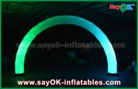China Inflatable LED Arch Entrance 6x3M for Wedding Party Decoration with Custom Logo for sale