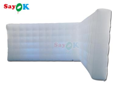 China Inflatable LED Photo Booth Backdrop Wall 5x2.5m Remote Control 210D Oxford Cloth for sale