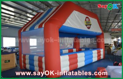 China Inflatable Photo Booth Tent 2.4x2.4x2.5m with LED Lights SGS Approved for Wedding Party Event for sale