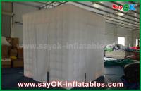 China Inflatable Photo Booth Oxford Cloth 110V 220V LED Remote Control Open Air Photo Booth Cabinet for sale