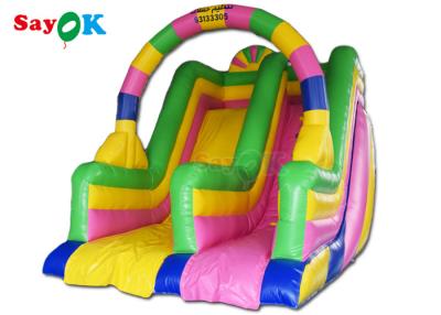 China Commercial Inflatable Bouncy Slide 6x4x5m for Amusement Park Water Play for sale