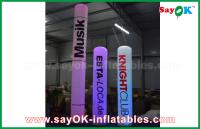 China Led Lighting Outdoor Inflatable Decorations Pillar For Event / Party / Wedding for sale