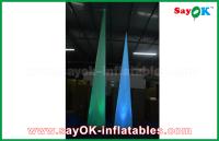 China Wedding Inflatable Light Decoration Cone / Pillar Customized Color With Led Light for sale