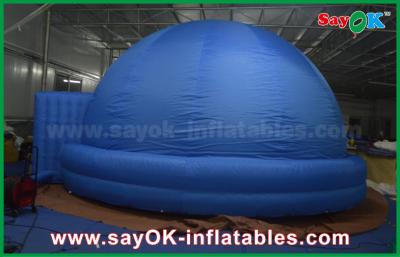 China Sayok Blue Digital Inflatable Planetarium Dome Tent 5m for School Education with CE UL for sale