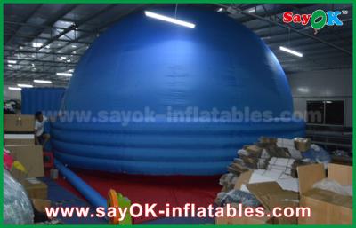 China 8m Inflatable Planetarium Dome Tent for Schools Portable Projection Starlab 220V Blower for sale