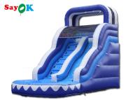 China Commercial Inflatable Water Slide 0.55mm PVC Blow Up Slip N Slide for Children for sale