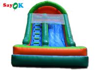 China Commercial Outdoor Inflatable Water Slide 0.55mm PVC Anti Ruptured for Kids for sale