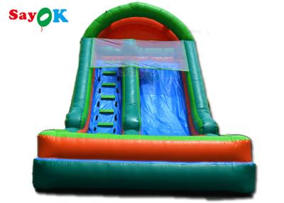 China Commercial Outdoor Inflatable Water Slide 0.55mm PVC Anti Ruptured for Kids for sale