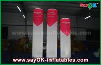 China Stage Bar Inflatable Lighting Decoration Pillar With Logo Printed Remote Control for sale