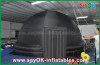 China 6m Black Oxford Cloth Inflatable Planetarium Dome Portable Tent for School Education for sale