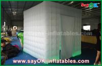 China Inflatable Photo Booth 2.5x2.5x2.5m Oxford Cloth with Door Curtains CE UL for sale