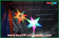 China Colorized Oxford Cloth Inflatable LED Lighting Star 1.5m 2m for Party Decoration for sale