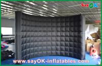 China 3x1.5x2m Inflatable LED Photo Booth with Oxford Cloth and 17-Color RGB Lighting - CE/UL Certified for sale