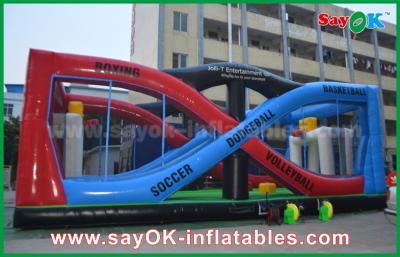 China Customizable Inflatable Football Field with 3-Year Warranty - Multi-Function PVC Sports Games for Outdoor Events for sale