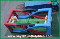 China Customized Inflatable Soccer Football Field PVC Tarpaulin 3 Year Warranty Multi Function Sports Game for sale