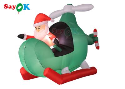 China Digital Printing Inflatable Snowman Christmas Decoration 3m 4m Wear Resistant Oxford Cloth for sale