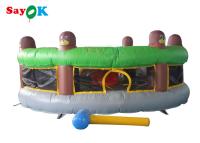 China Large PVC Inflatable Whack A Mole Game 4.5x4.5x1.35m for Kids Adults Rental for sale