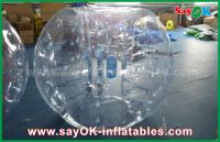 China 0.8mm PVC Inflatable Human Bubble Zorb Soccer Ball 1.8m for Outdoor Sports Games for sale
