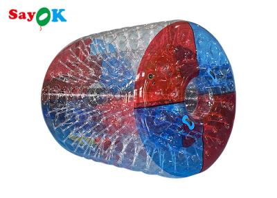 China 0.9mm PVC Inflatable Water Roller Ball 2m Custom Size for Lake Pool Play for sale