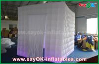China Inflatable Photo Booth Tent 2.5m Height 1 Door with Velcro Curtain for Event Rental for sale